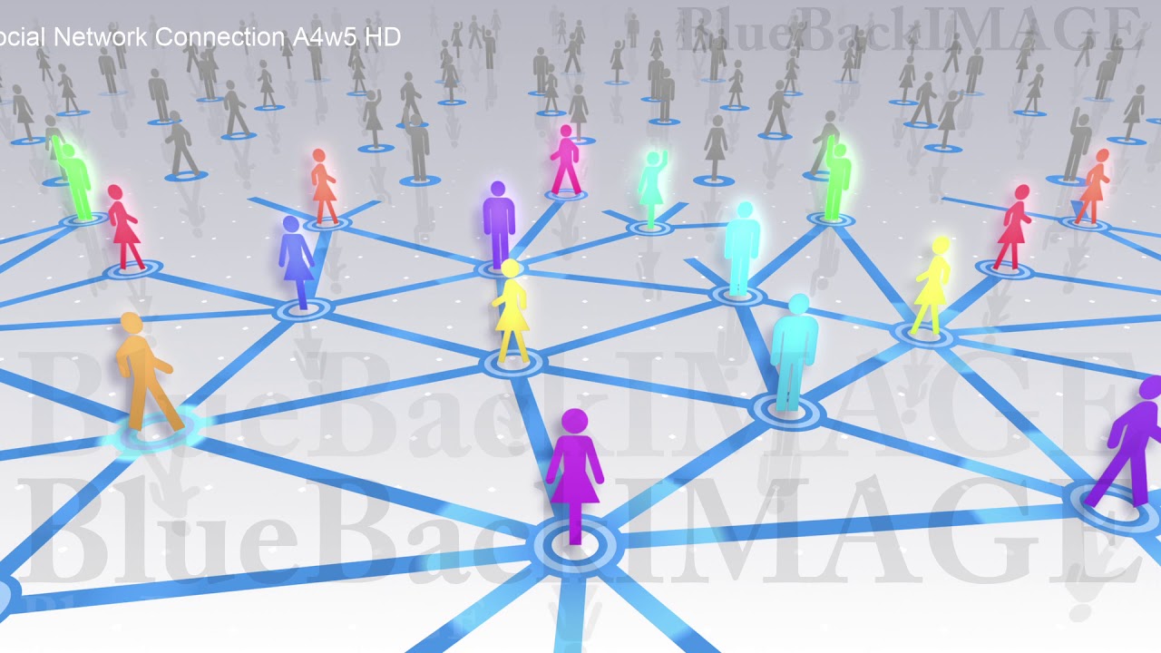 SNS world global Internet network connection Social Network Connection ...