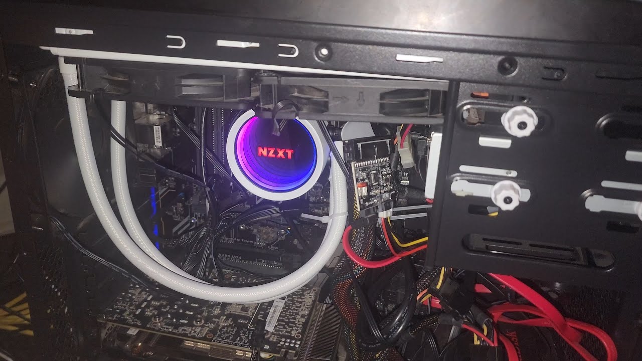 How to improve liquid cpu cooler performance easily - YouTube