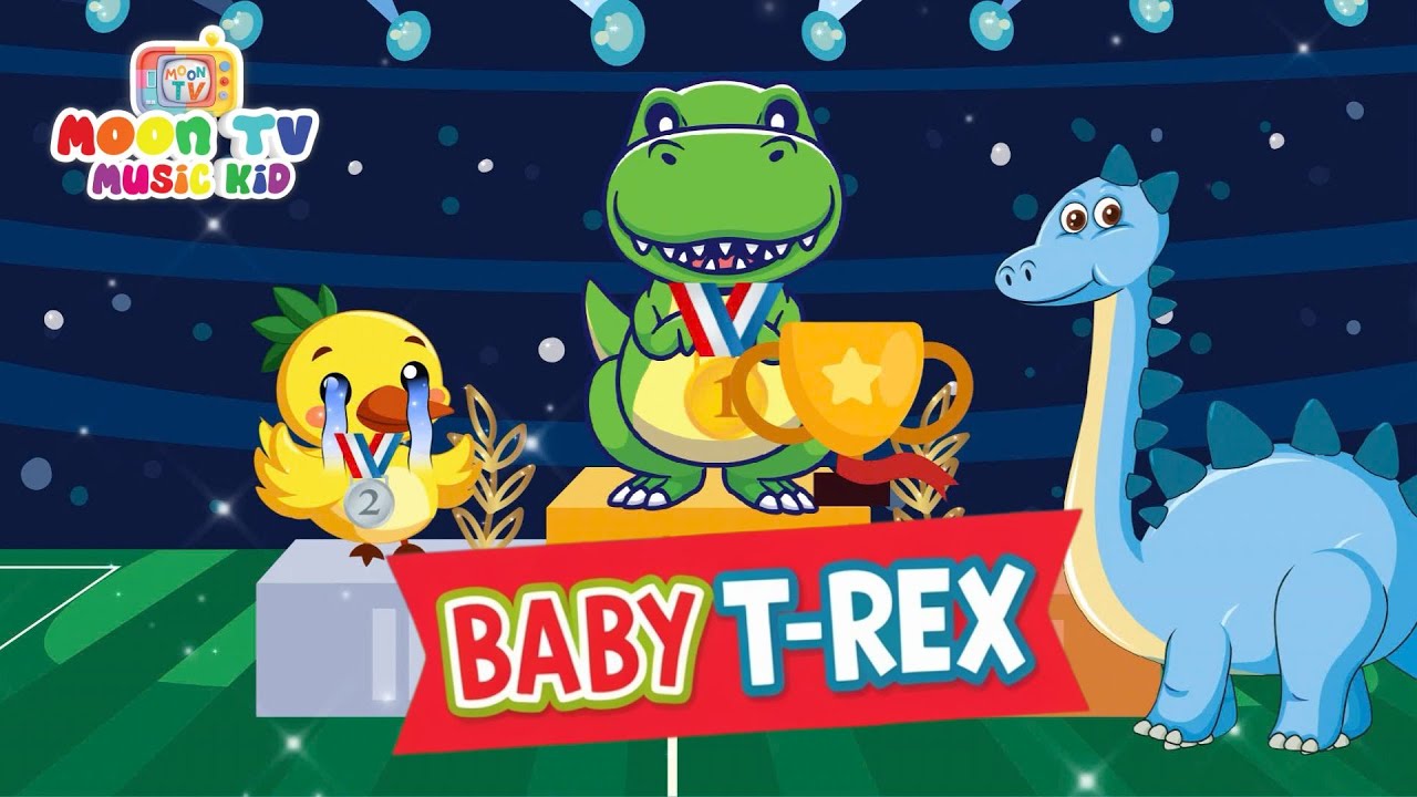 Baby T-Rex | Fun Adventure: Roar and Dance | Song for kids - YouTube