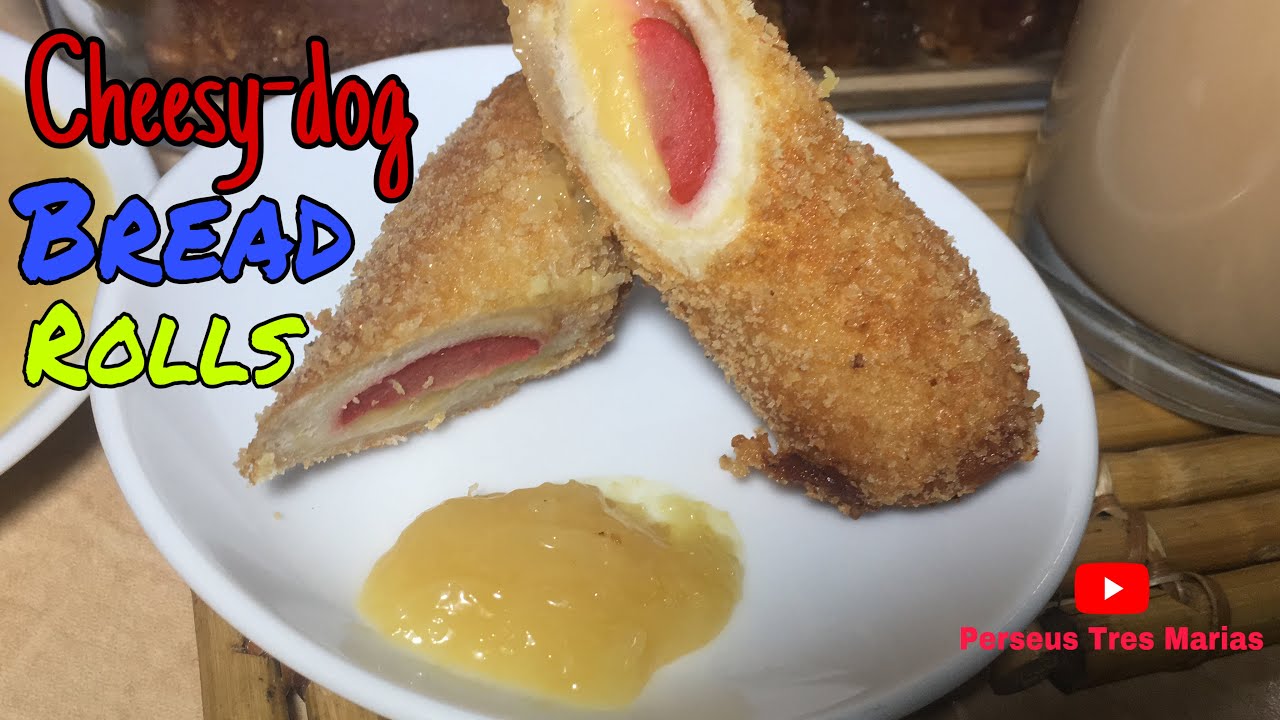Bread Rolls With Sweet Cheesy Dip - YouTube