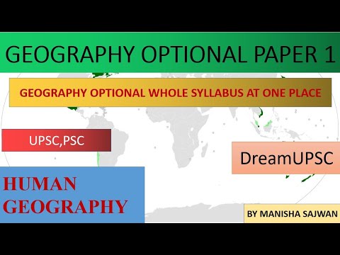 HUMAN GEOGRAPHY:06,AREAL DIFFERENTIATION, THEORIES OF HARTSHORNE ...