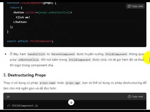 PhamVanA| cách sử dụng props trong React - YouTube