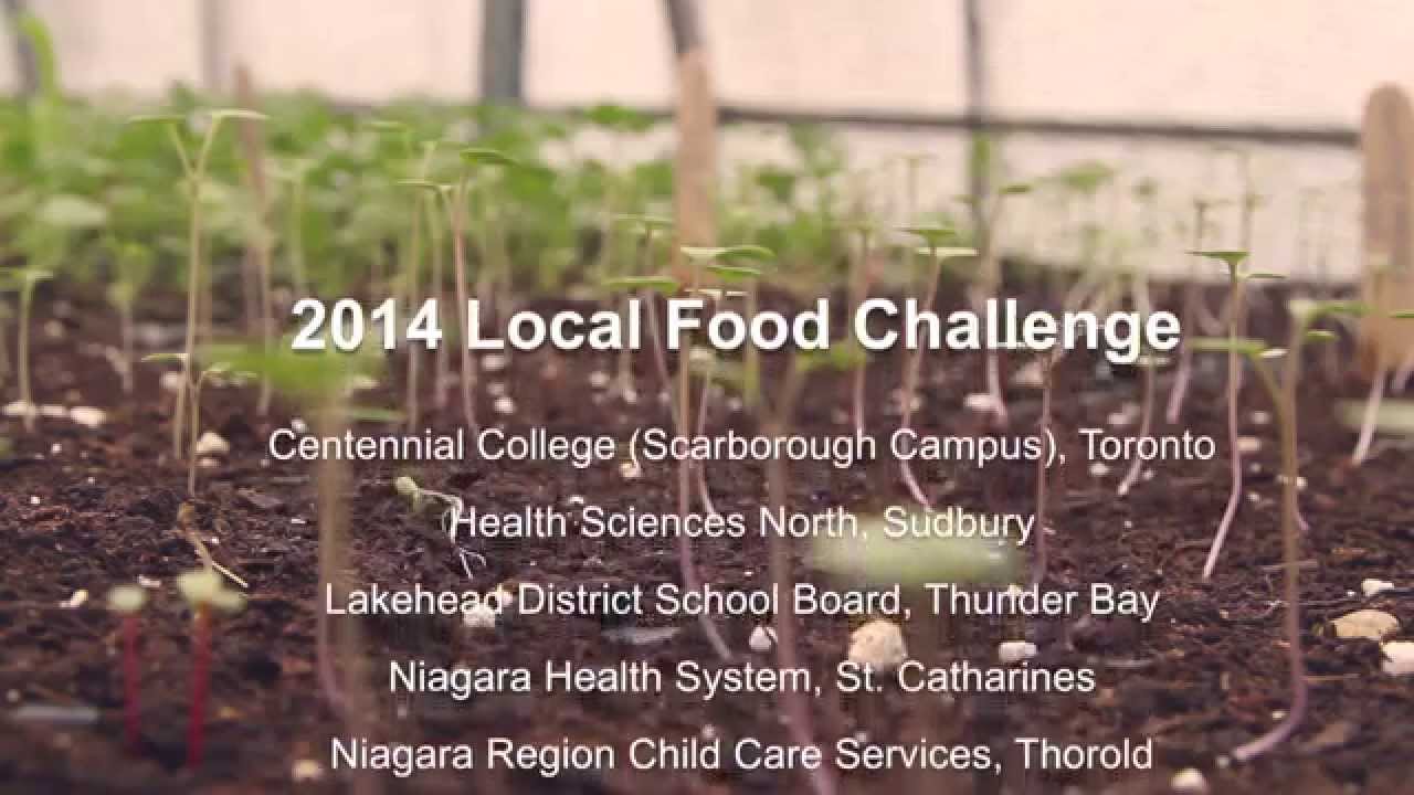 Local Food Challenge 2014 - YouTube