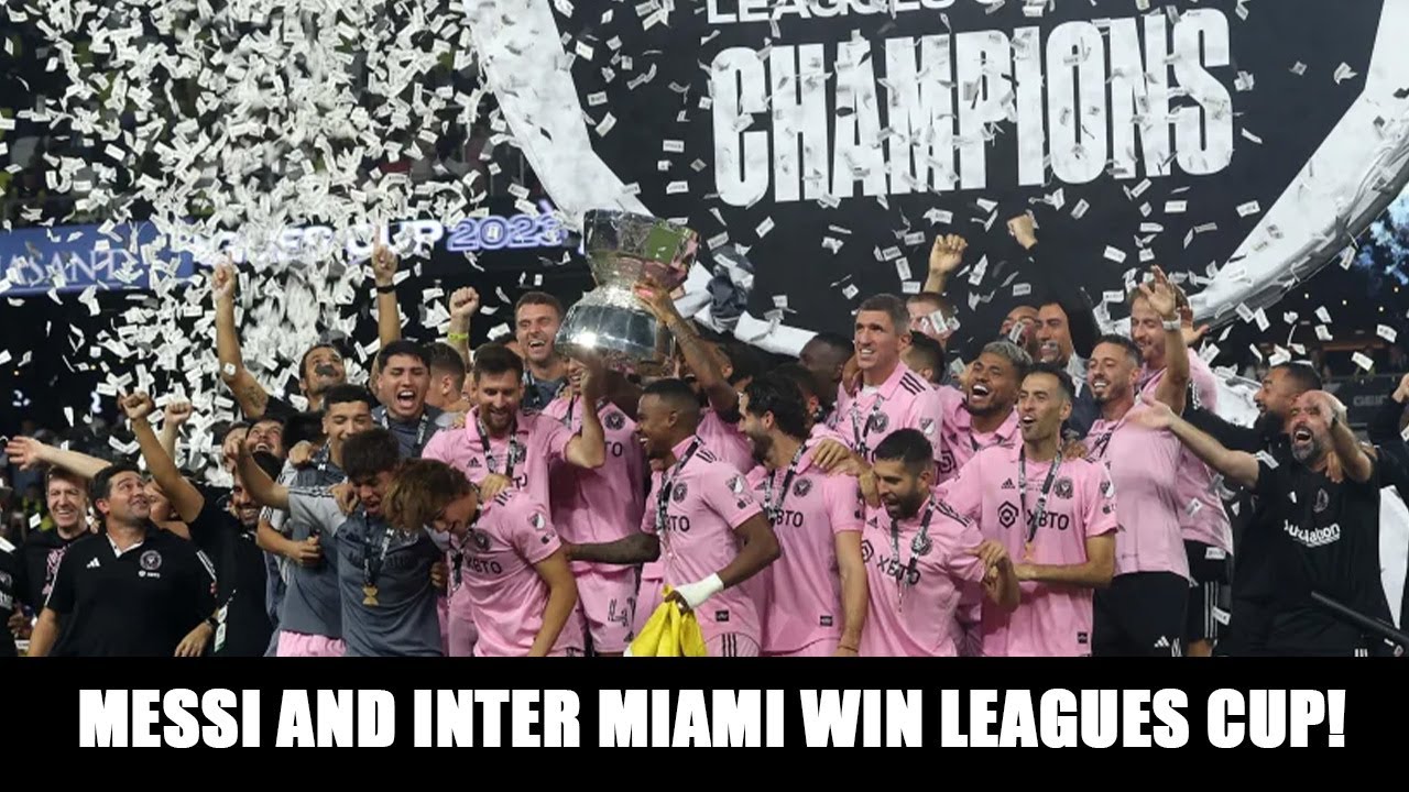 LIONEL MESSI AND INTER MIAMI WIN LEAGUES CUP!! - YouTube
