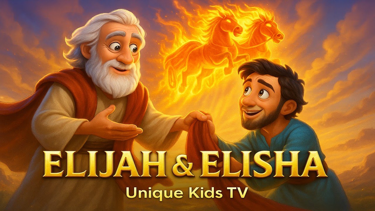 Elijah and Elisha – A Friendship of Faith 🙏 | Kids Bible Story ...