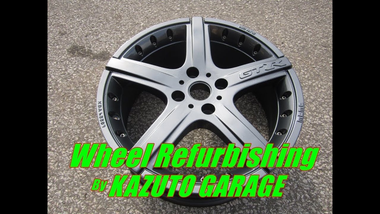 Momo GTR Wheel Recondition / refurbishing BY Kazuto Garage - YouTube
