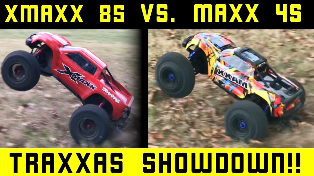 Traxxas X-Maxx 8s vs Traxxas Maxx 4s - Which Is BEST For YOU?? “RUNNING ...