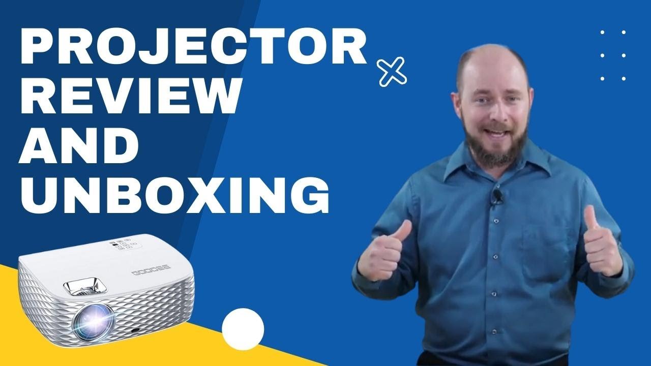 2021 GooDee BL98 1080p Projector-Unboxing & Evaluation-Poc Network ...