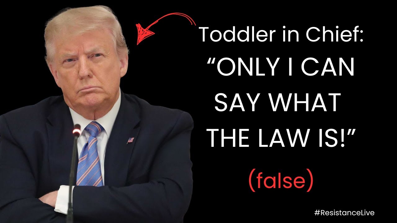 CRAZY New EO from Trump: "Congress and the Courts DON'T MATTER Because ...