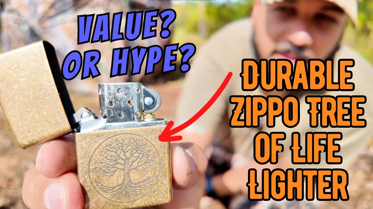 Tree of Life Zippo Pocket Lighter Review: Timeless Design Meets ...