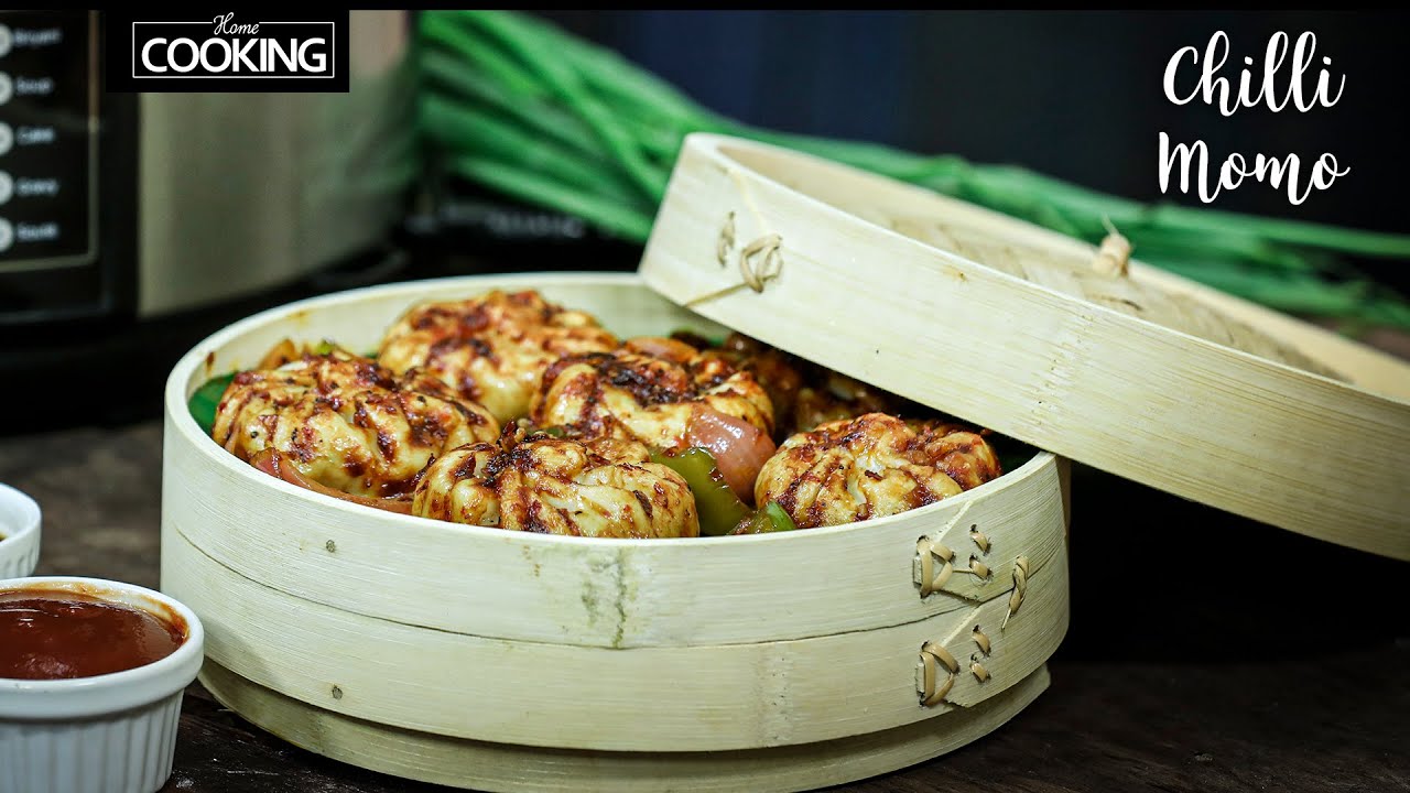 Chilli Momos | Veg Chili Momos Recipe | Veg Starter | Momos Recipe ...
