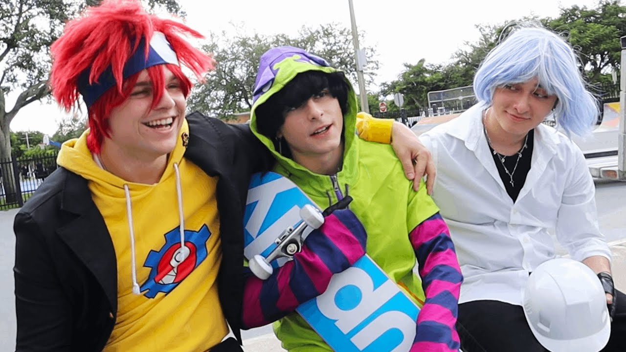 Sk8 The Infinity IRL || Cosplay Crack ft. (@DannyPhantomexe and @Birlap ...