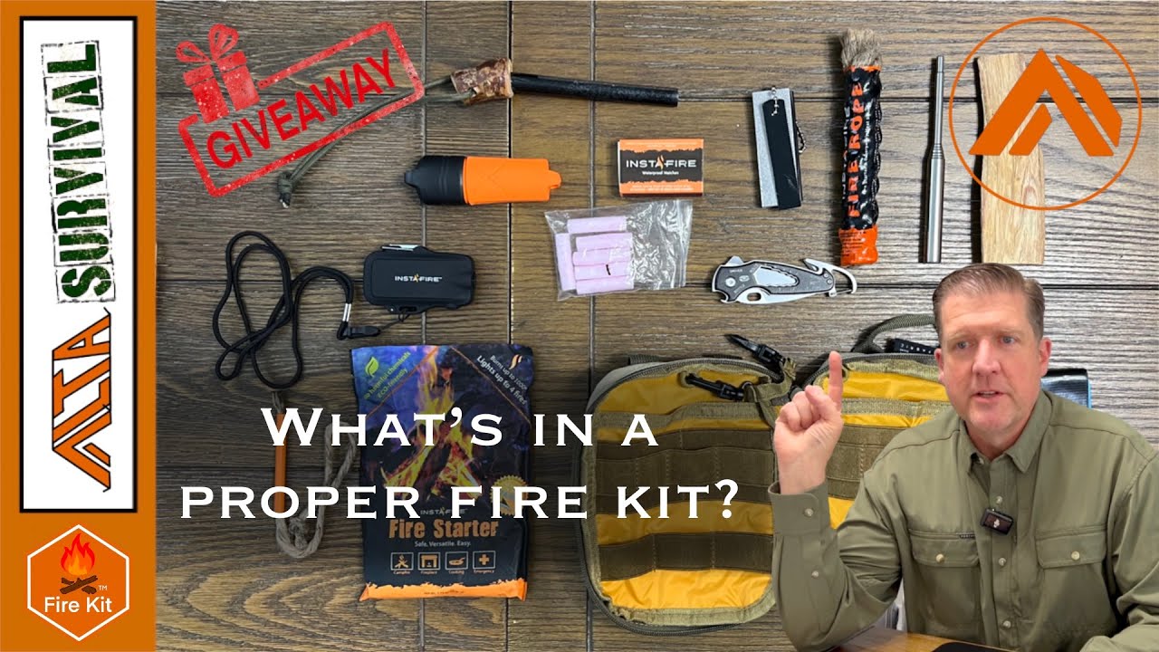 How to Build the Best Fire Starting Kit for Camping, Survival or ...
