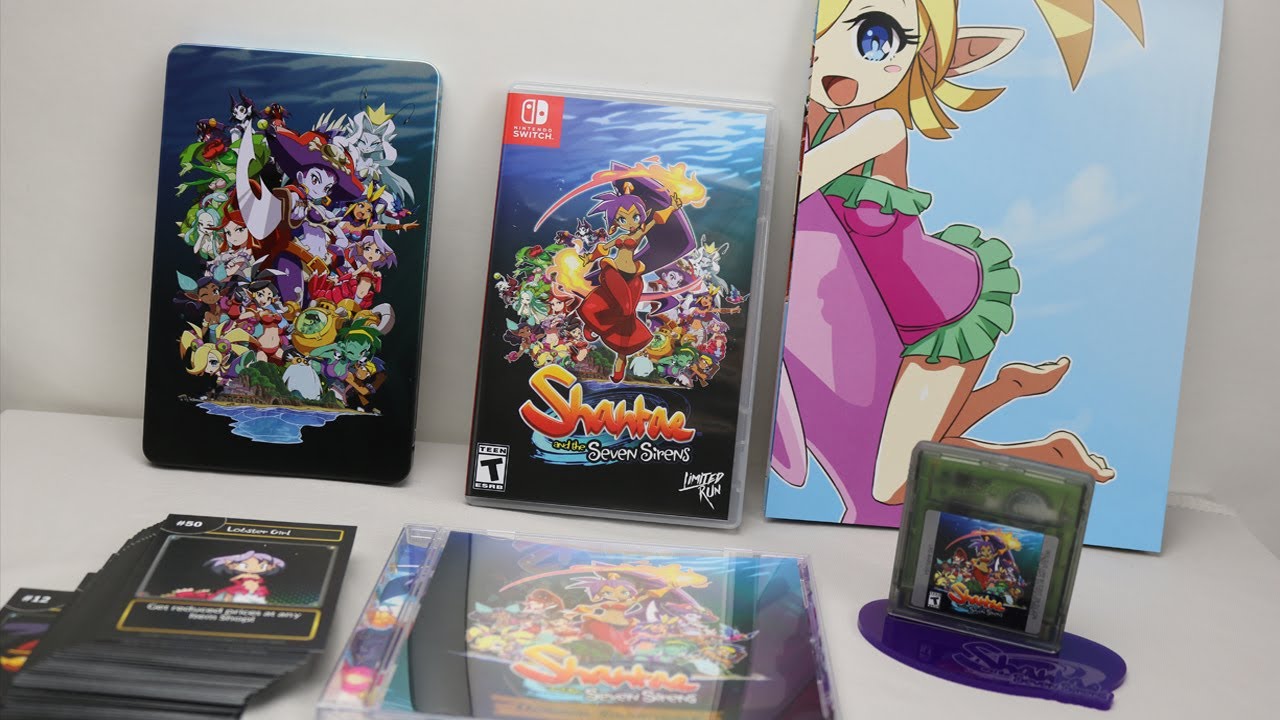 Shantae and the Seven Sirens - Limited Collector's Edition - YouTube