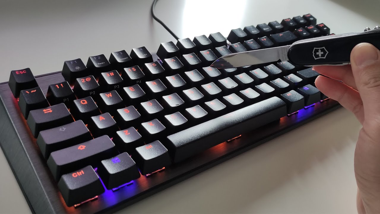 Cooler Master TKL Mechanical Gaming Keyboard with Custom RGB Profiles ...