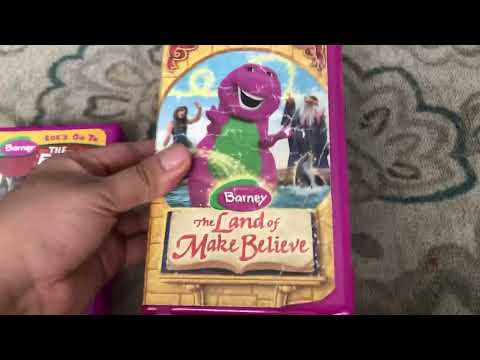 Barney: Let’s Go to the Farm 2005 VHS Plus Barney: The Land of Make-Believe 2005 VHS