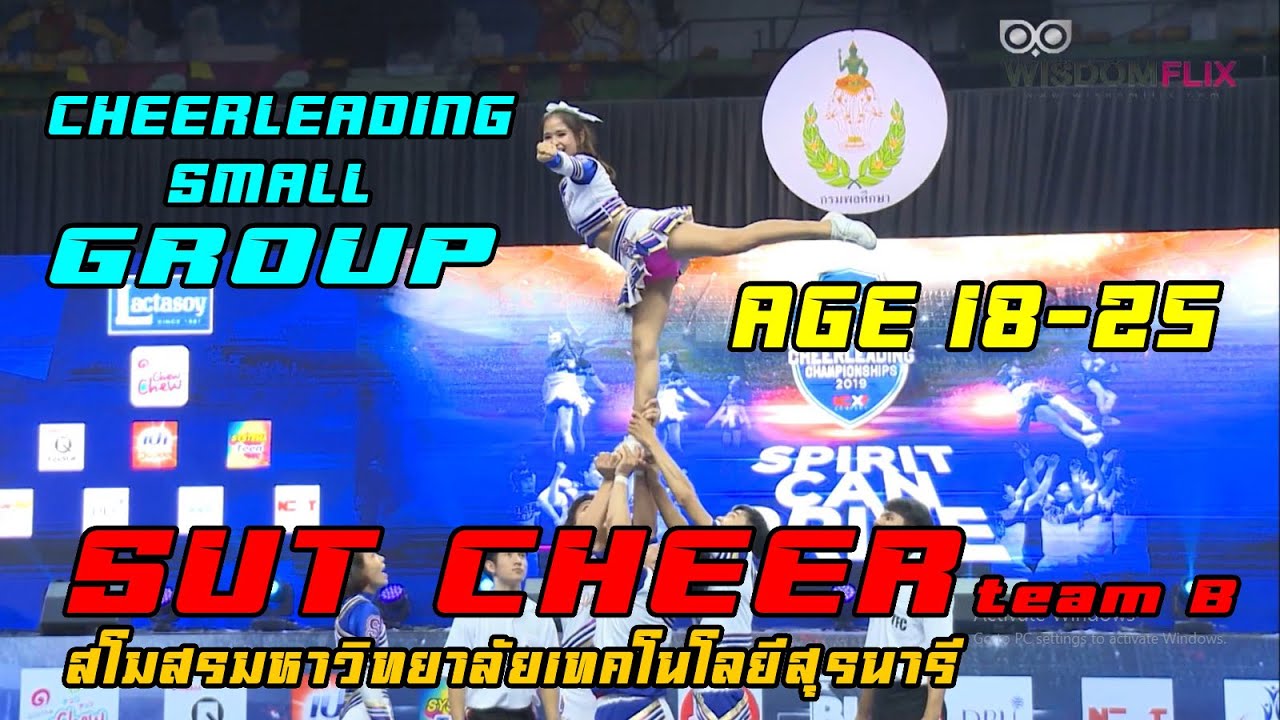 [ DAY1 TNCC2019 ] - 051 SUT Cheerleading Small Group Age18-25 CHEER ...