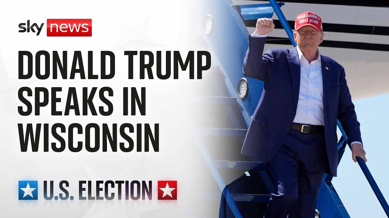 Donald Trump holds campaign rally in Wisconsin - Watch in full - YouTube