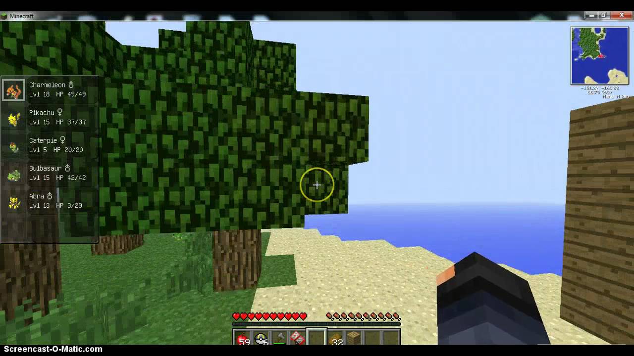 Pixelmon S2E5:The water type - YouTube