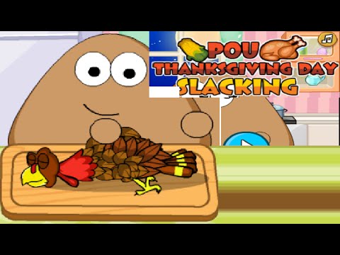 ¡Maldita cena aburrida! (Pou Thanksgiving day slacking) - YouTube