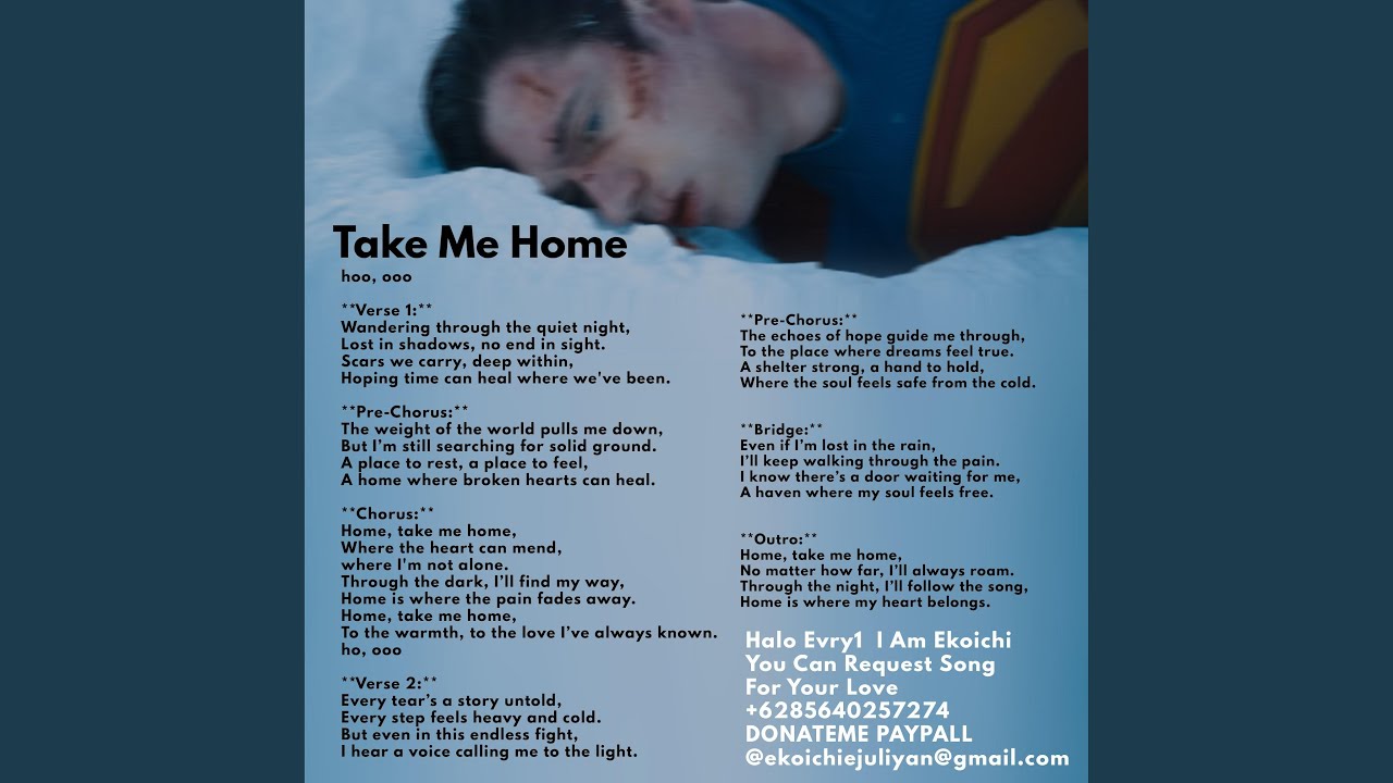 Take Me Home (For OST Superman 2025) - YouTube