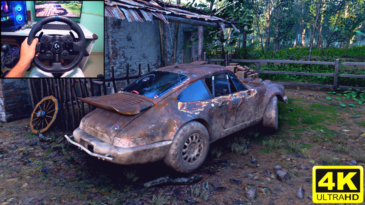 Forza Horizon 5 - Rebuilding Porsche Desert Flyer | Logitech G923 ...