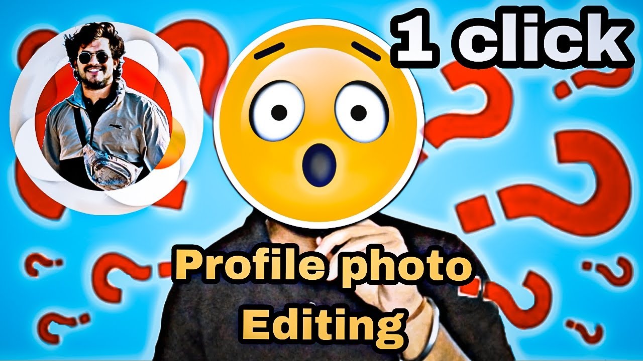 profile photo editing app 2025 - YouTube