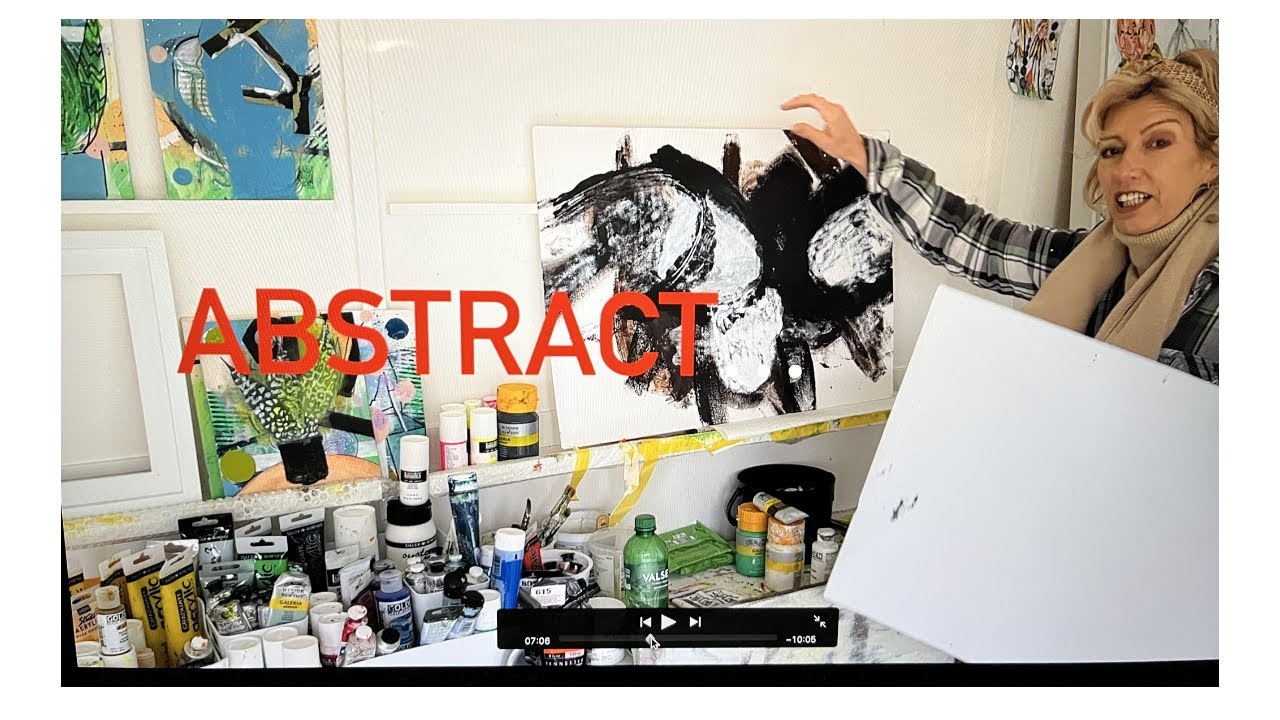 Abstract painting and more ! - YouTube