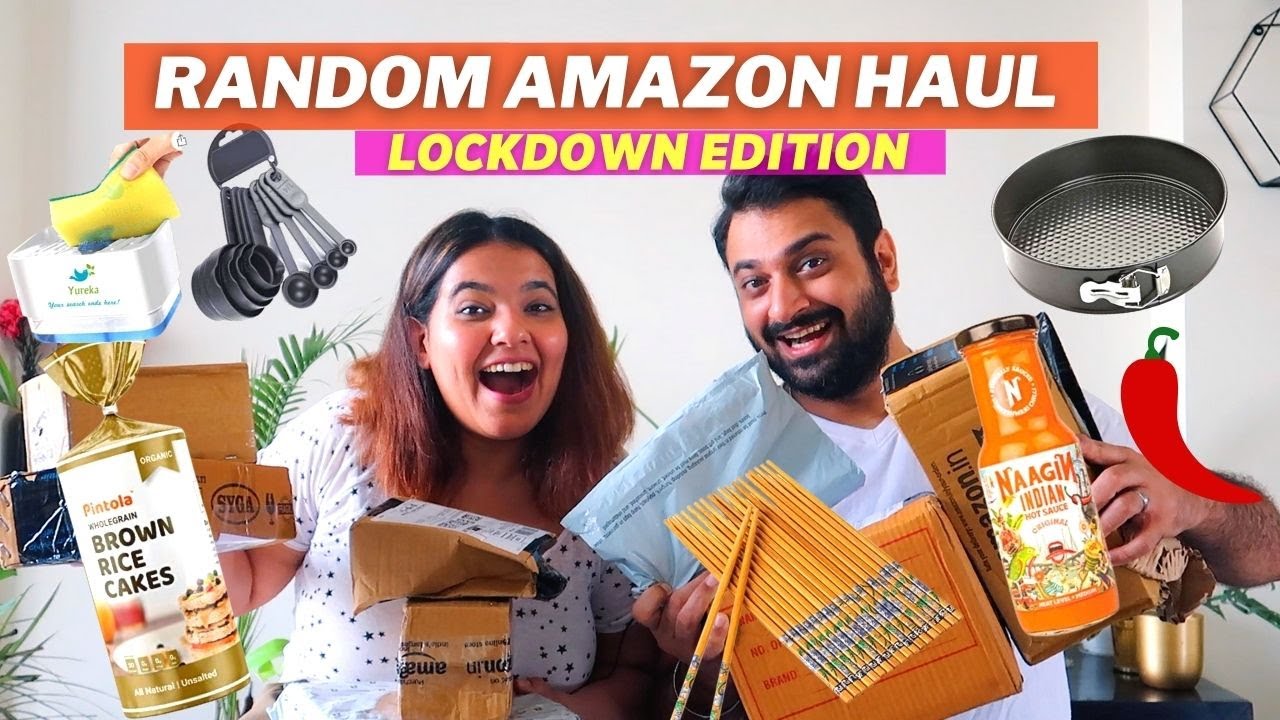 Random Amazon Shopping Haul **Lockdown Edition** - YouTube