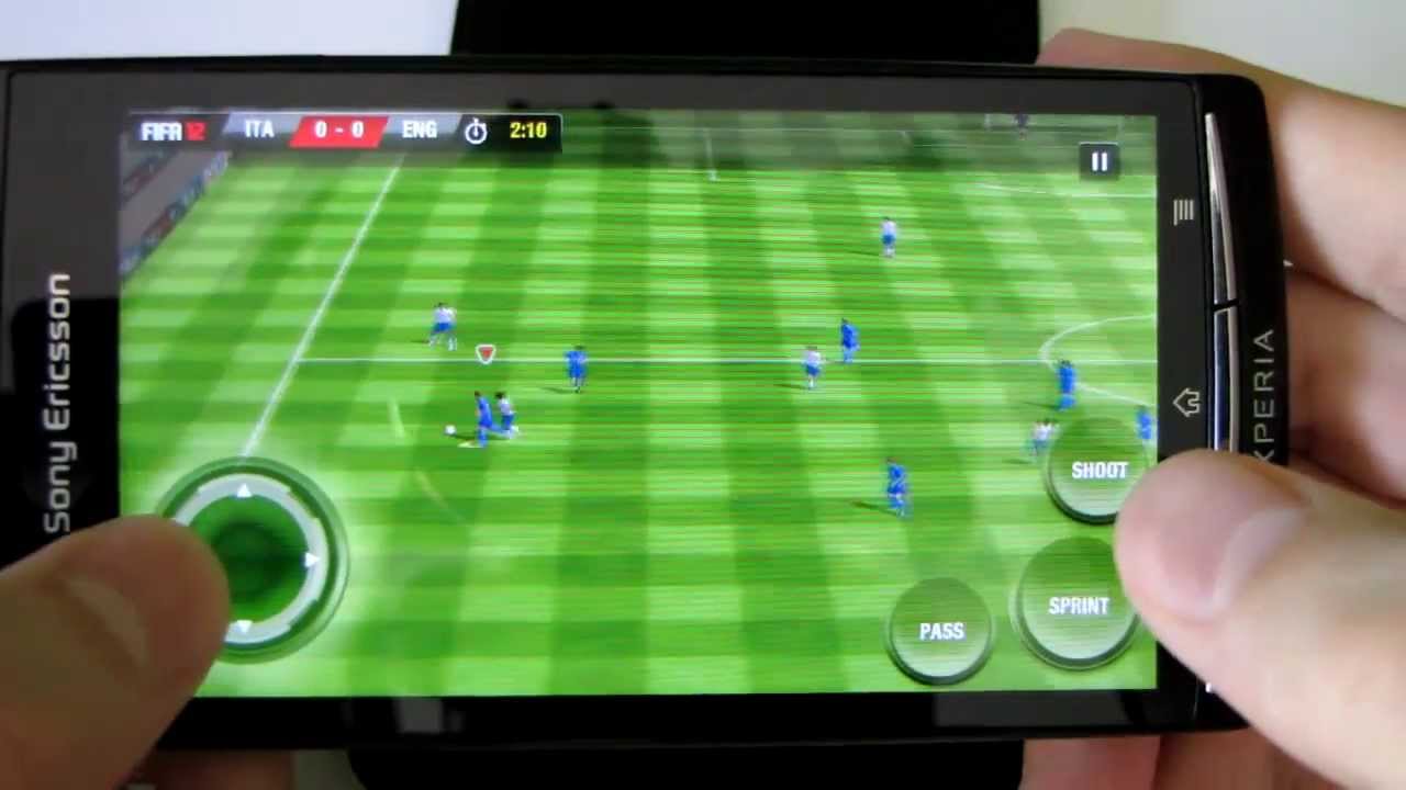 FIFA 12 - Android (Arc S) - YouTube