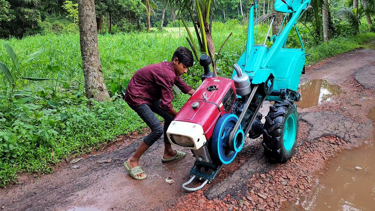 Amazing Diesel Engine start sifang power tiller techniques idea ...