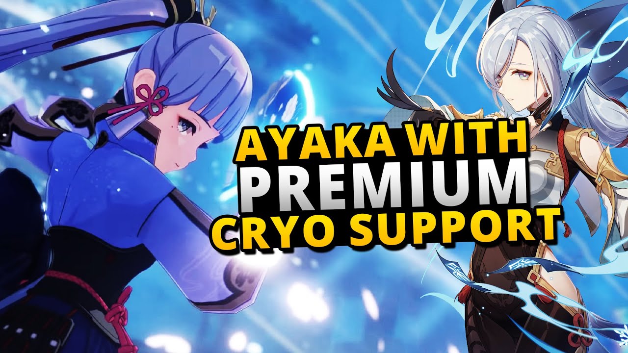 AYAKA FREEZE TEAM WITH SHENHE | Genshin Impact Gameplay - YouTube