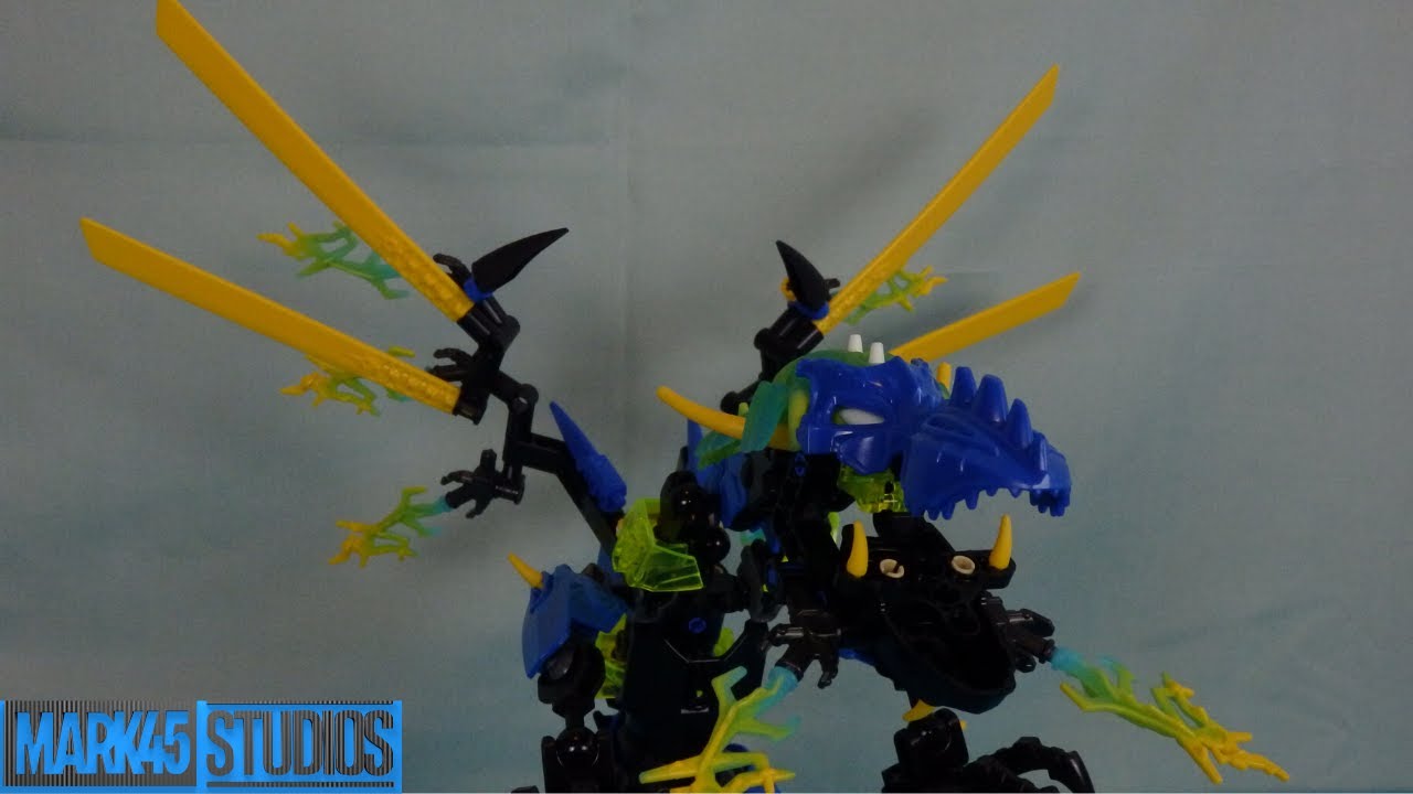 Dragon Bolt | Hero Factory Brain Attack Build, Review & Glow-in-the ...