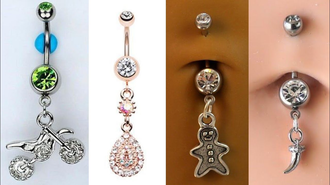 30+ Glamorous belly button piercing design/navel piercing design ideas ...