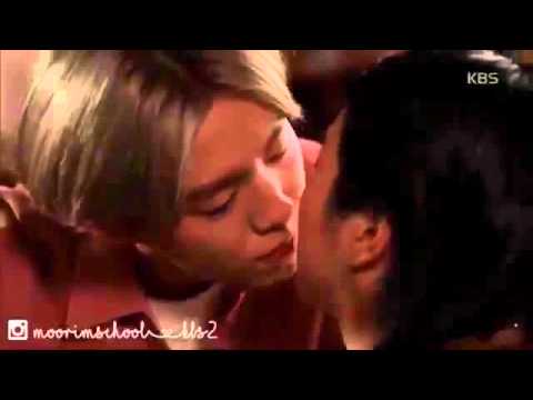 Moorim School Siwoo and Soonduk kiss scene