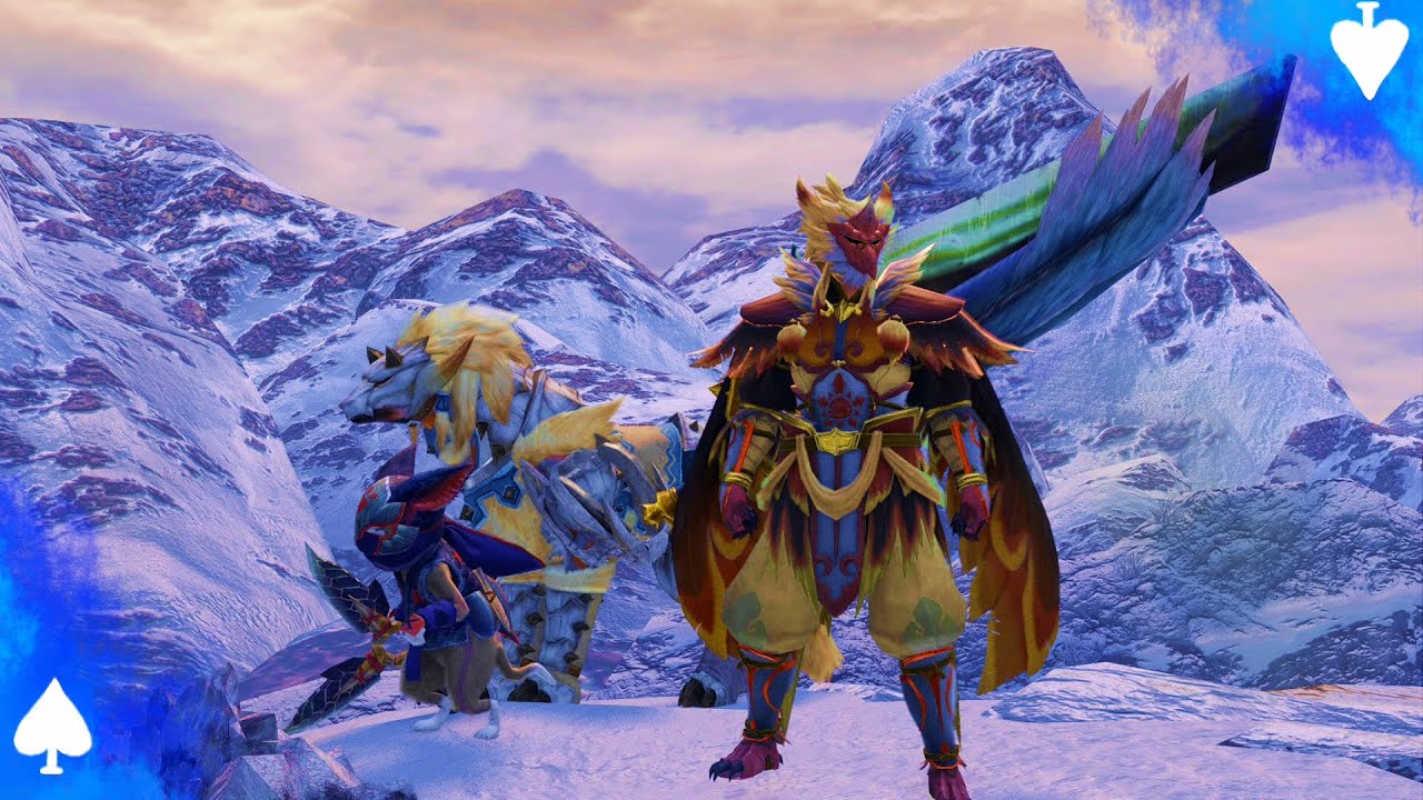 Monster Hunter Rise | Barioth - The White Knight (Switch Axe) - YouTube