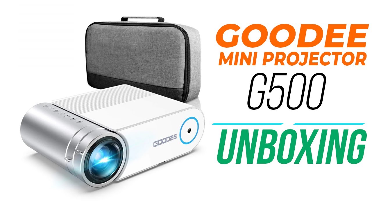🆕goodee Mini Projector Unboxing 👉 Goodee G500 Projector Top Video - YouTube