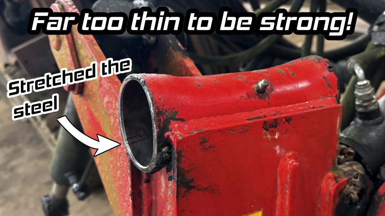 Just not made strong enough! Protech post knocker. - YouTube