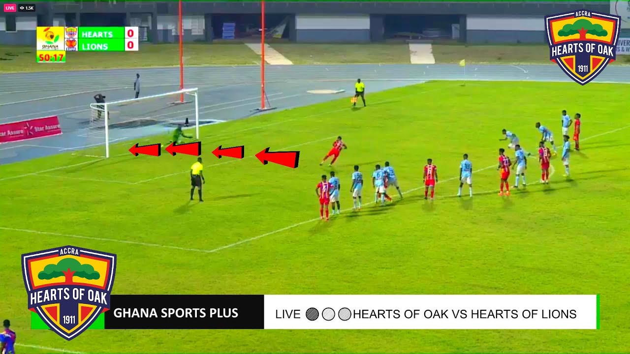 🔴🟡🔵MAWULI WAYO CLASSIC PANELTY GOAL -🌈🚨HEARTS 1 VS LIONS O - 🔥SETH OSEI ...