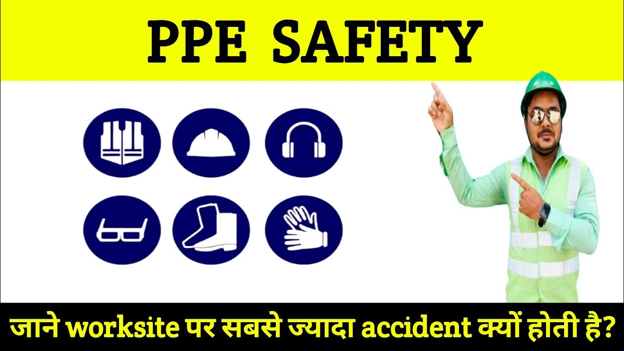 PPE Safety Video | 6 Important PPE for Workplace | PPE safety Training ...