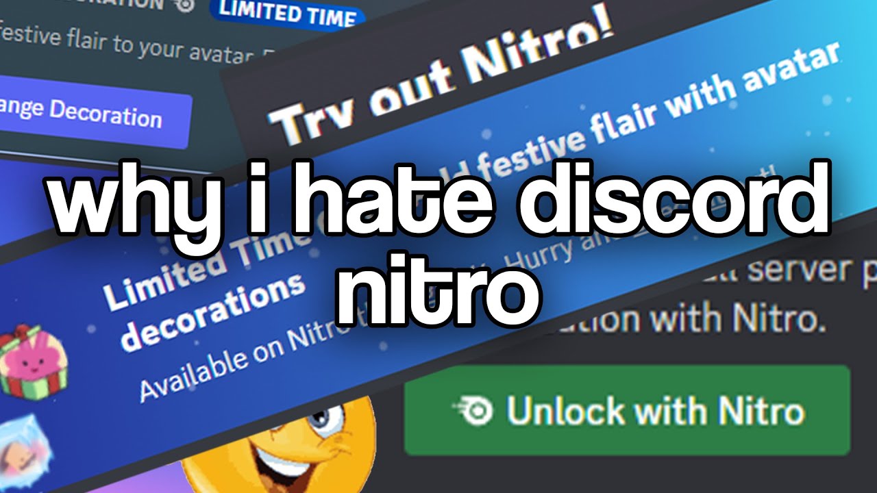 why i hate discord nitro - YouTube