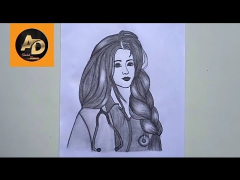 Beautiful doctor girl drawing | How to draw a lady doctor step by step ...