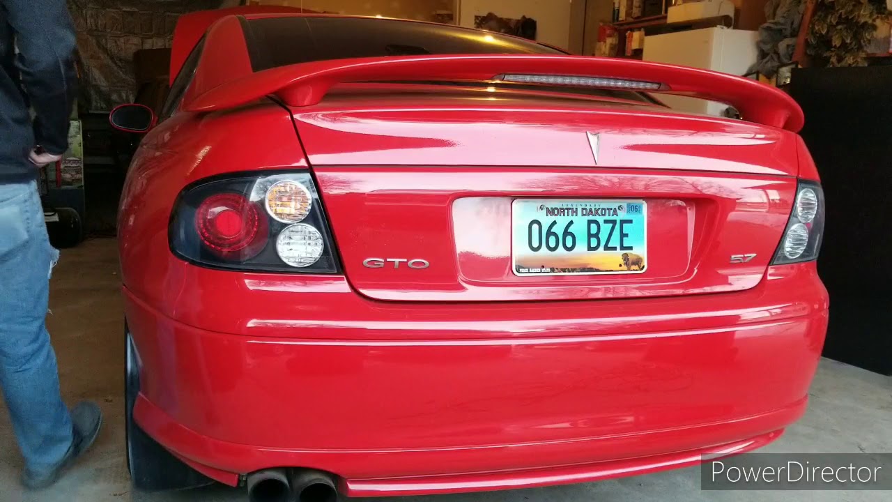 Cammed gto cold start - YouTube