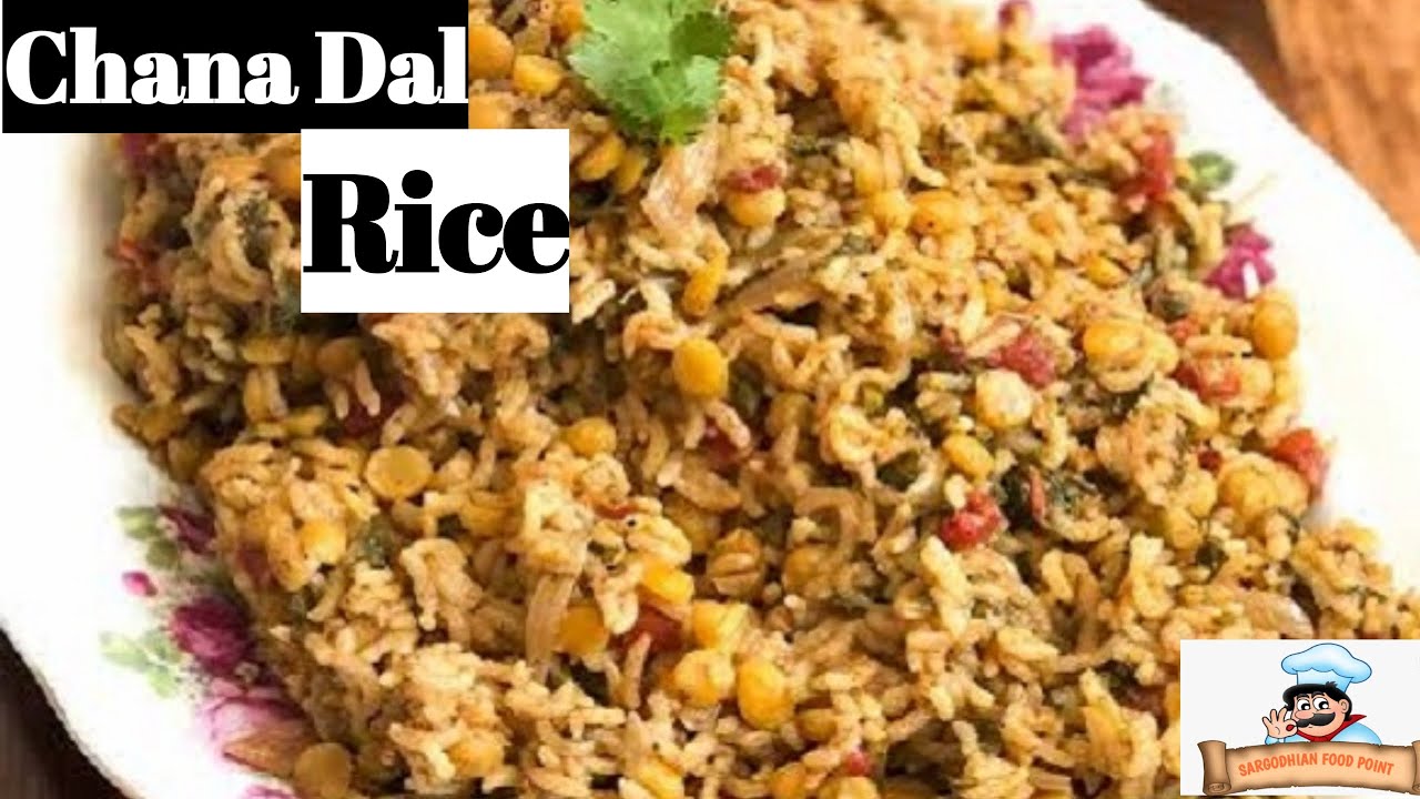 Chana dal Rice - YouTube