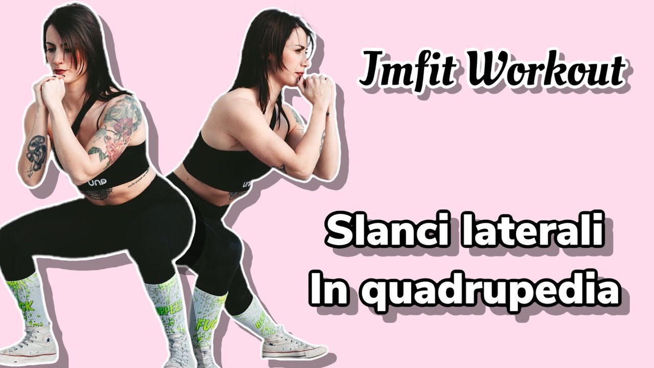 Slanci laterali in quadrupedia - YouTube