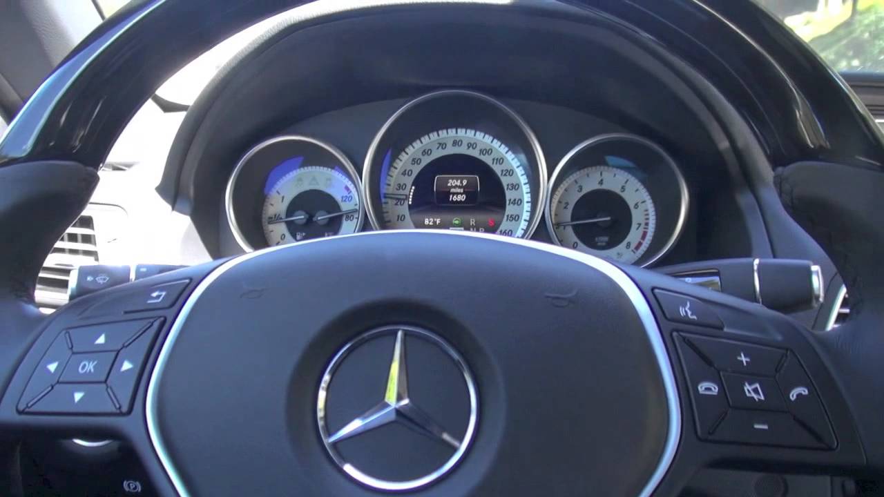 2014 Mercedes-Benz E Class Distronic Plus Demonstration - YouTube