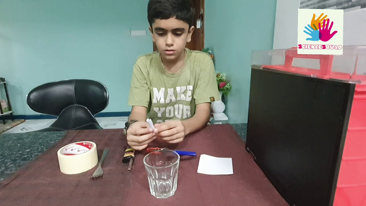 Smoke waterfall experiment - YouTube