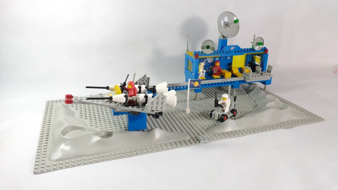 Recenzja - LEGO Space 6970 Beta-1 Command Base - YouTube
