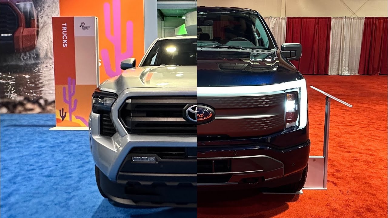 2024 Toyota Tacoma SR5 VS Ford F-150 Lightning! Should You Buy A Gas Or ...