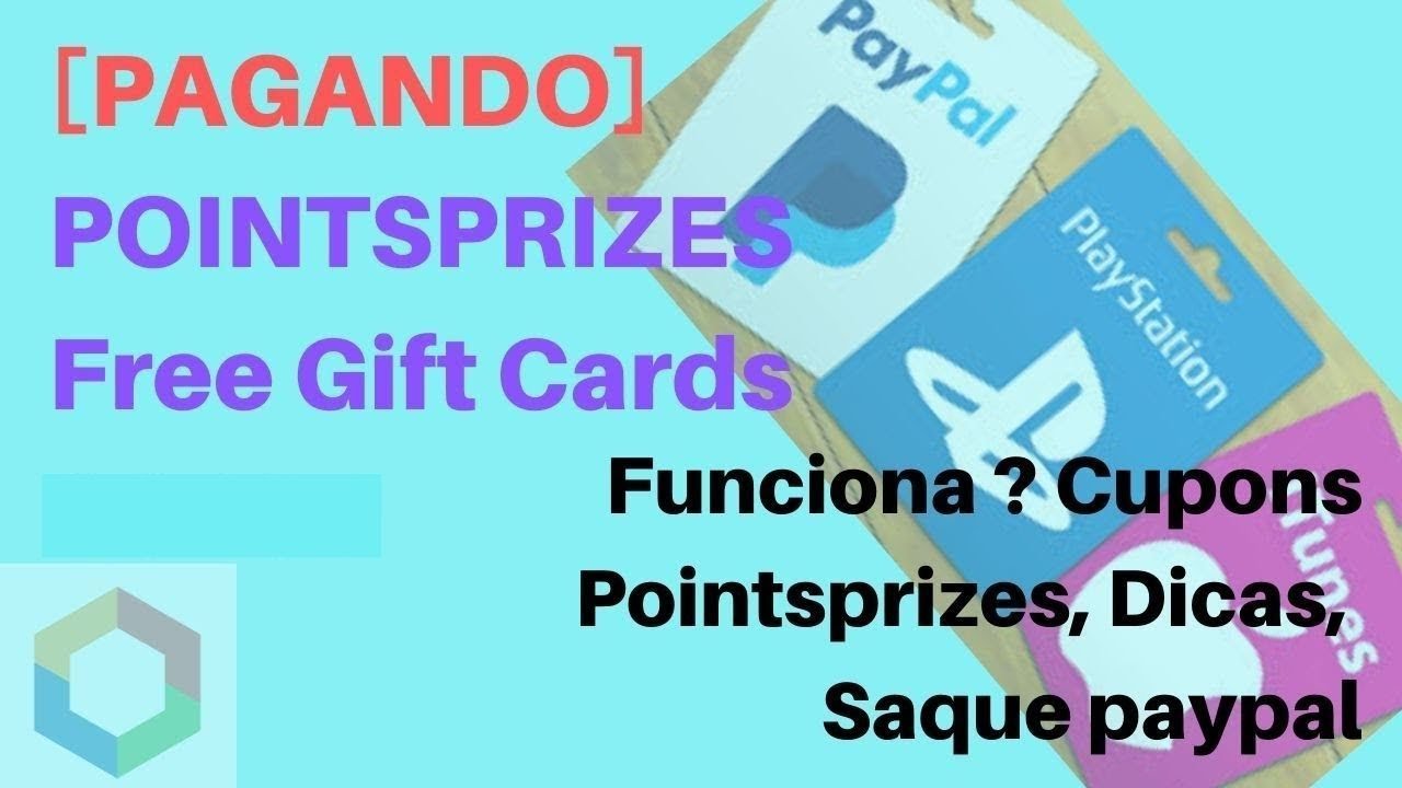 [PAGANDO] POINTSPRIZES Free Gift Cards 2020? Funciona ? Cupons ...